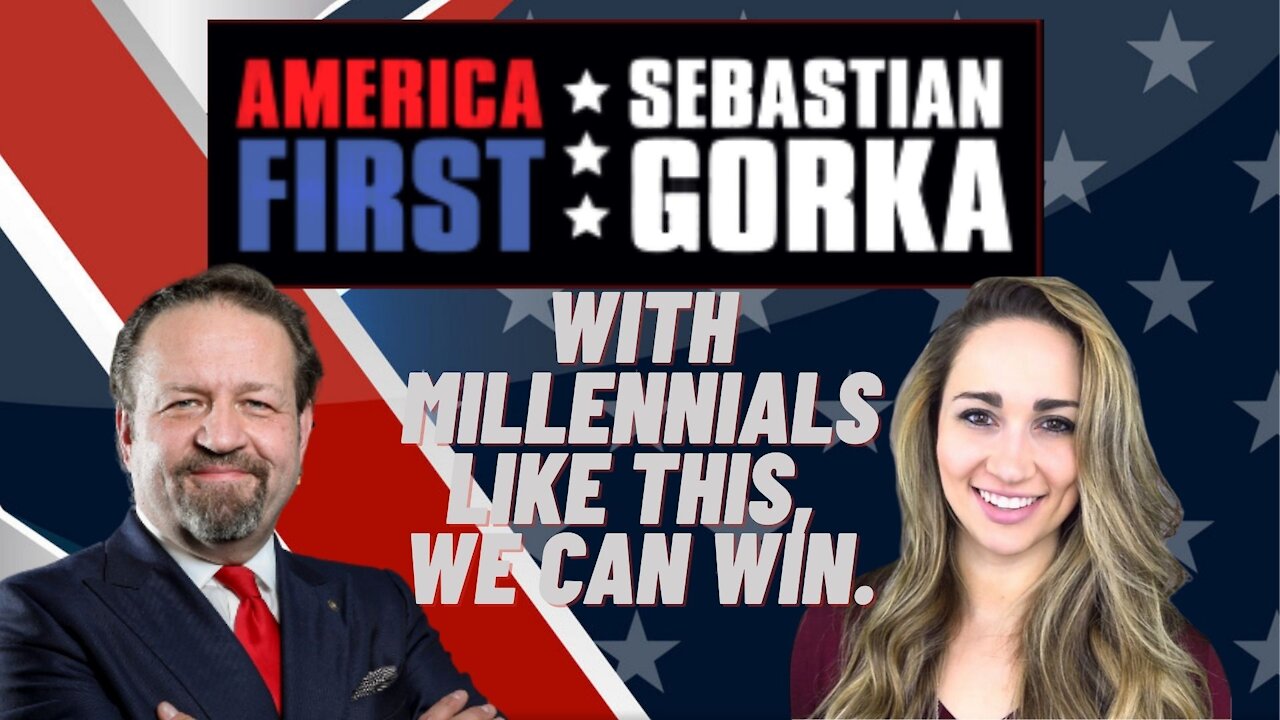 With Millennials like this, we can win. Alyssa Ahlgren with Sebastian ...