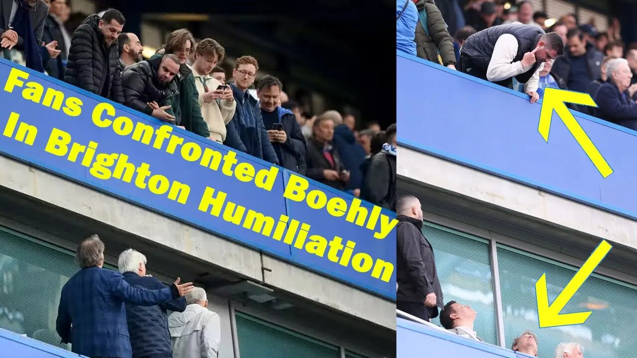 Raging Chelsea fans confront owner Todd Boehly, Fans Furious With Todd ...