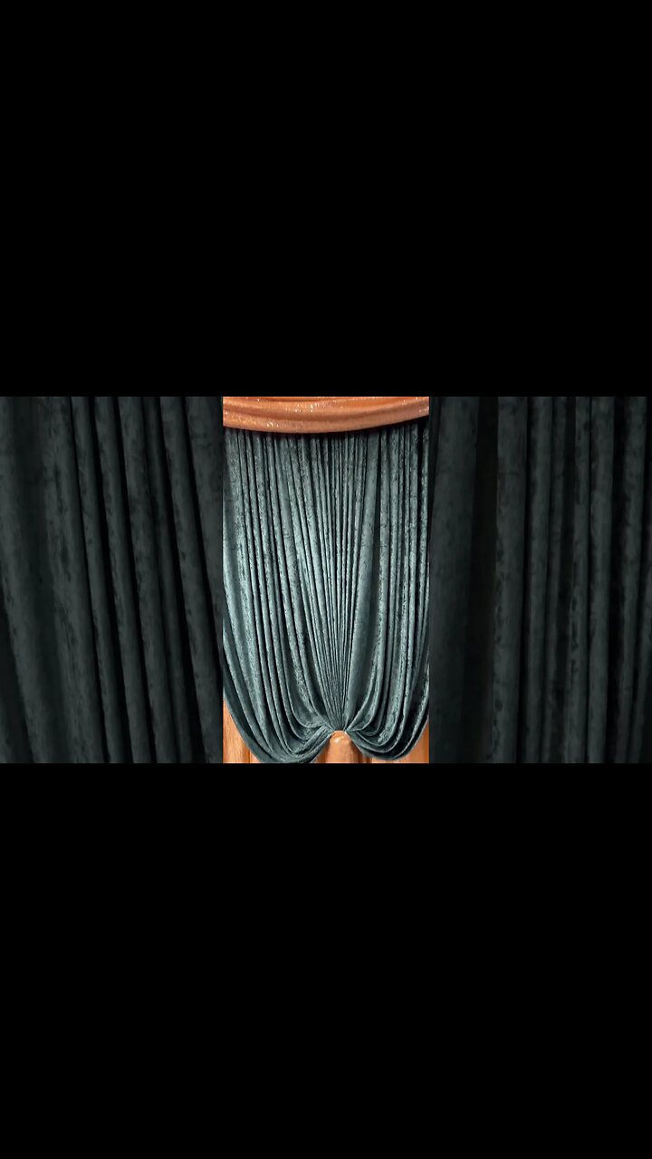 Triple Layer Backdrop | Black History Month Decor #backdrop #draping #diy