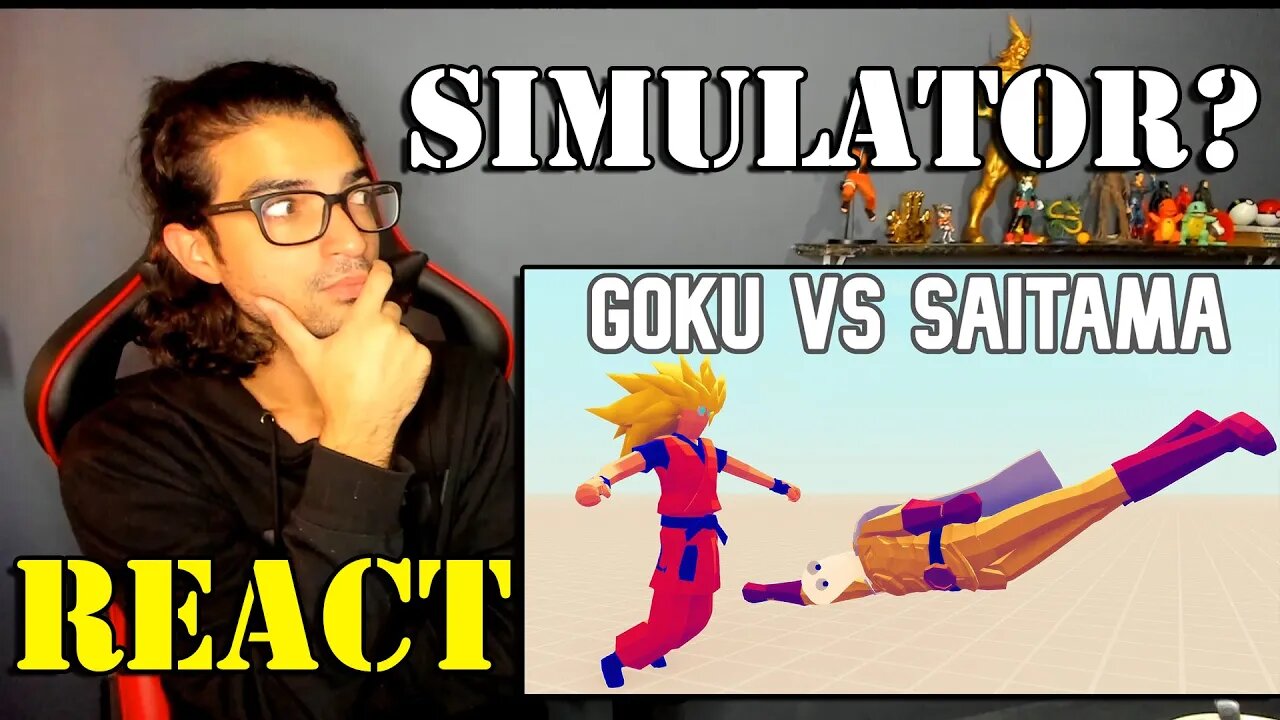 YERIK REACT - TABS GOKU VS SAITAMA - TABS DRAGONBALL - TABS ONE PUNCH ...