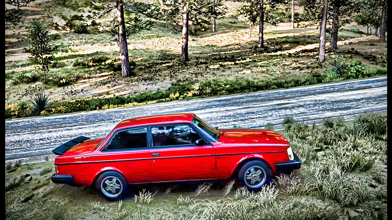 1983 Volvo 242 Turbo Evolution. I reveal a short cut down the mountain ...