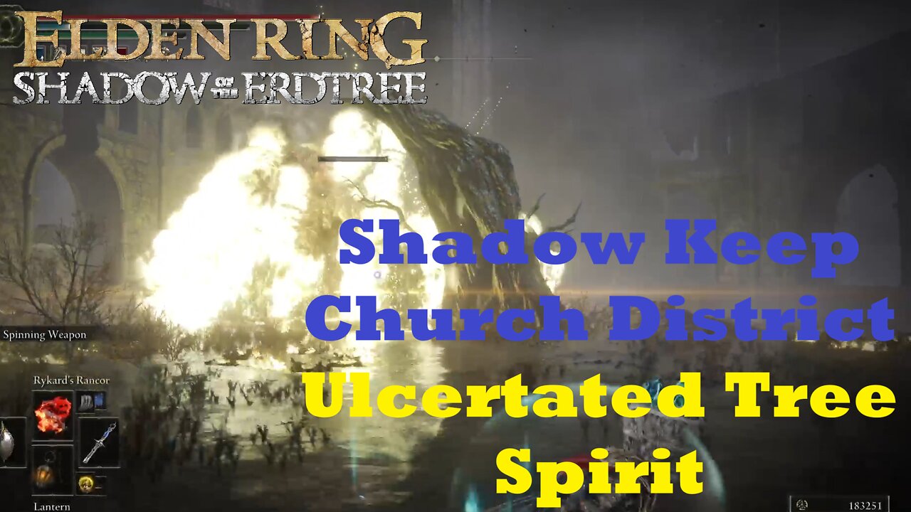 Shadow Keep Church District - Ulcerated Tree Spirit defeated | Elden ...