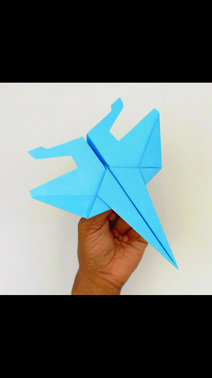 How to Make a Paper Airplane Step by Step | Best Origami Plane | Easy ...