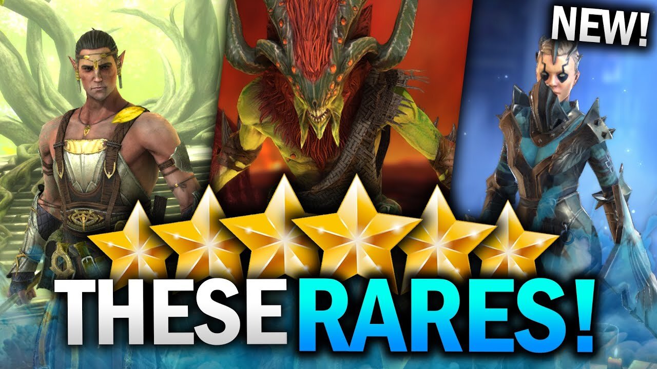7 RARE Champions You MUST MAX LEVEL (UNDERRATED?) - Raid: Shadow ...