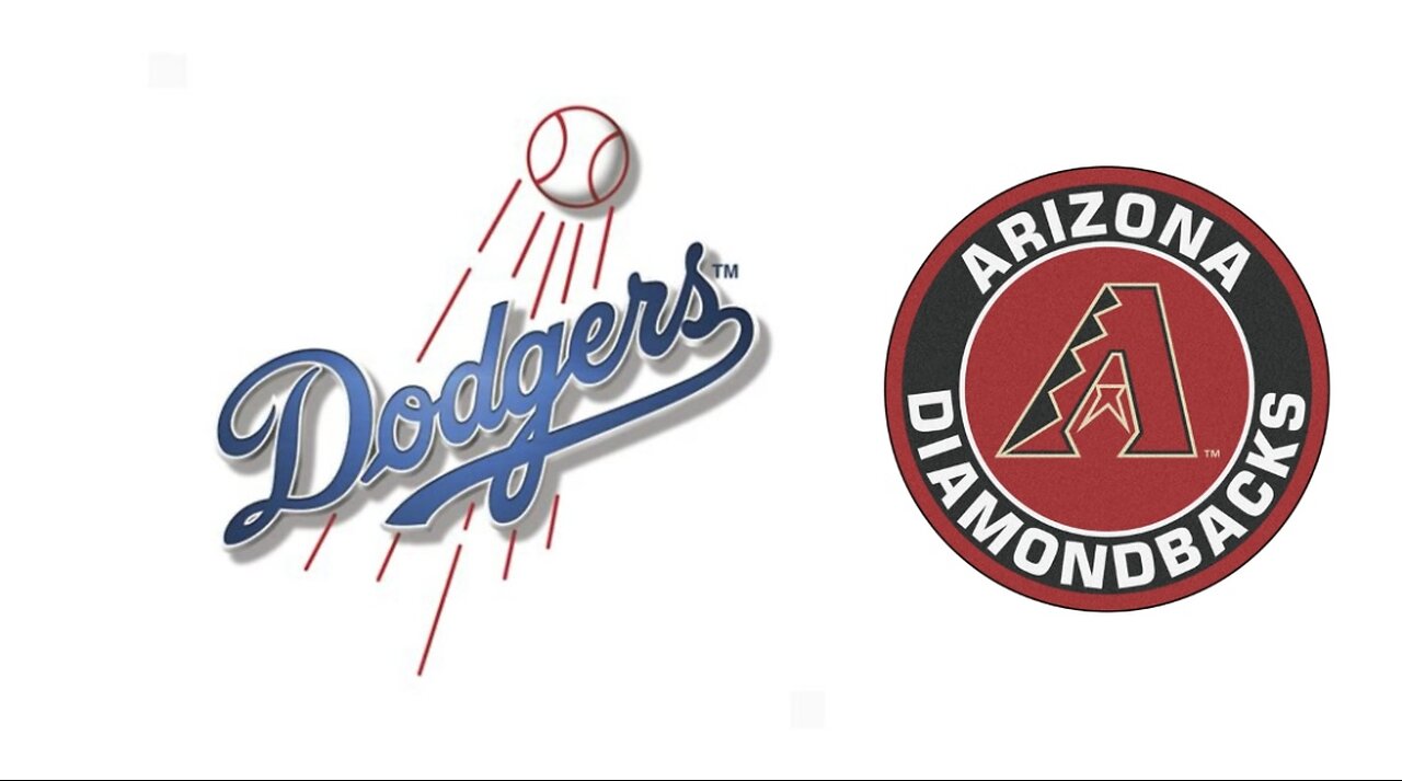 Dodgers @ Diamondbacks. Game 2 of 4 Game Series. MLB the Show 24.