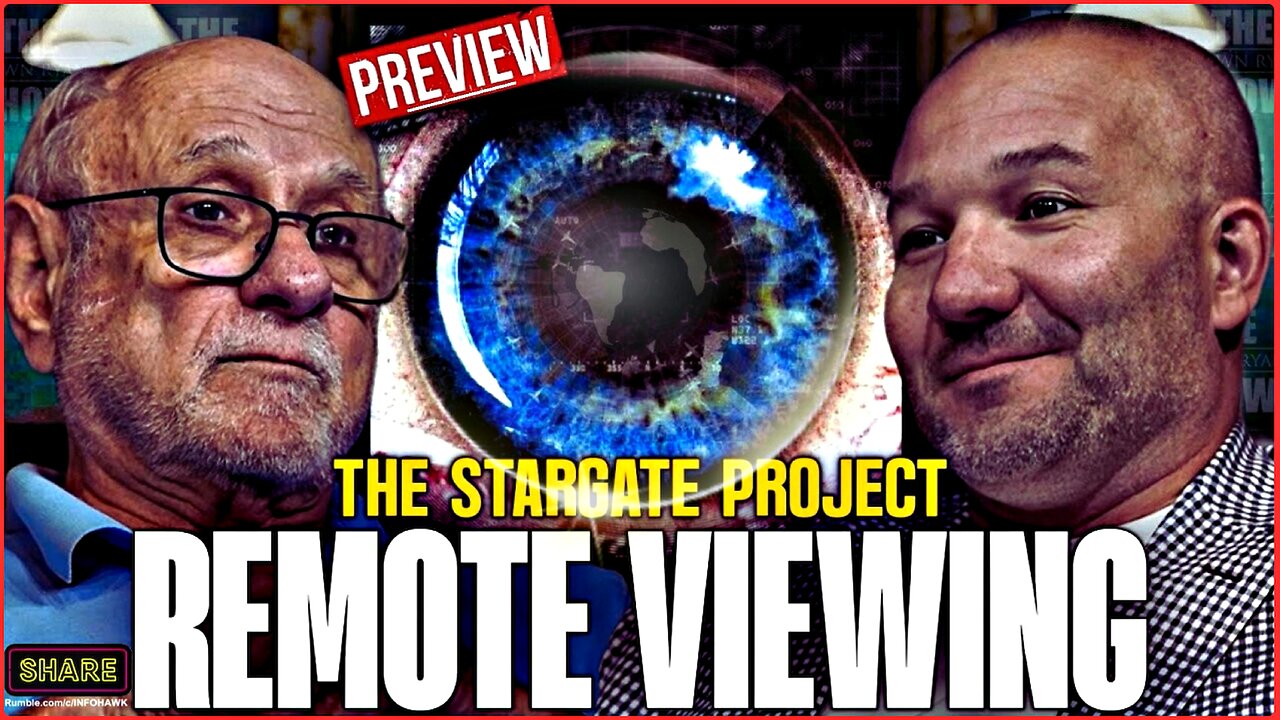 PREVIEW STARGATE 🪙 Shawn Ryan & Edwin C. May | Navy SEAL Remote Viewing ...