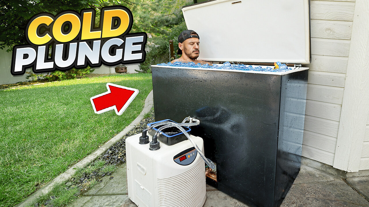 Building a Cold Plunge out of a broken 40yr old Freezer