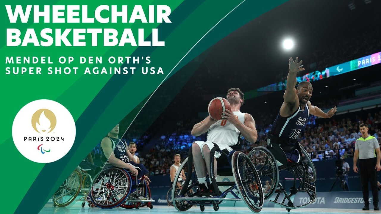 Netherlands Circus Shot Against USA In The Men s Wheelchair Basketball ...