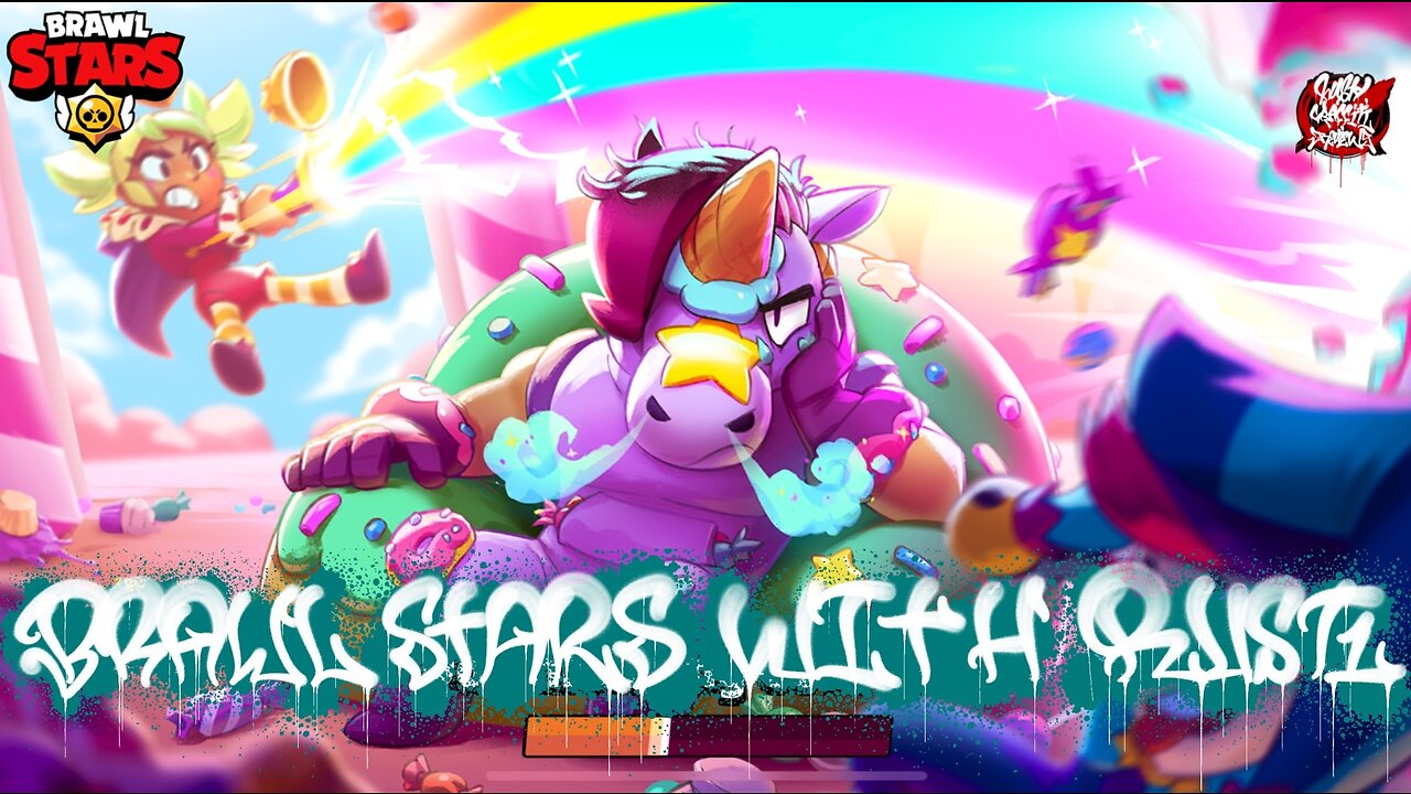 Brawl Stars gameplay with shots of whiskey, music and bong rips between ...