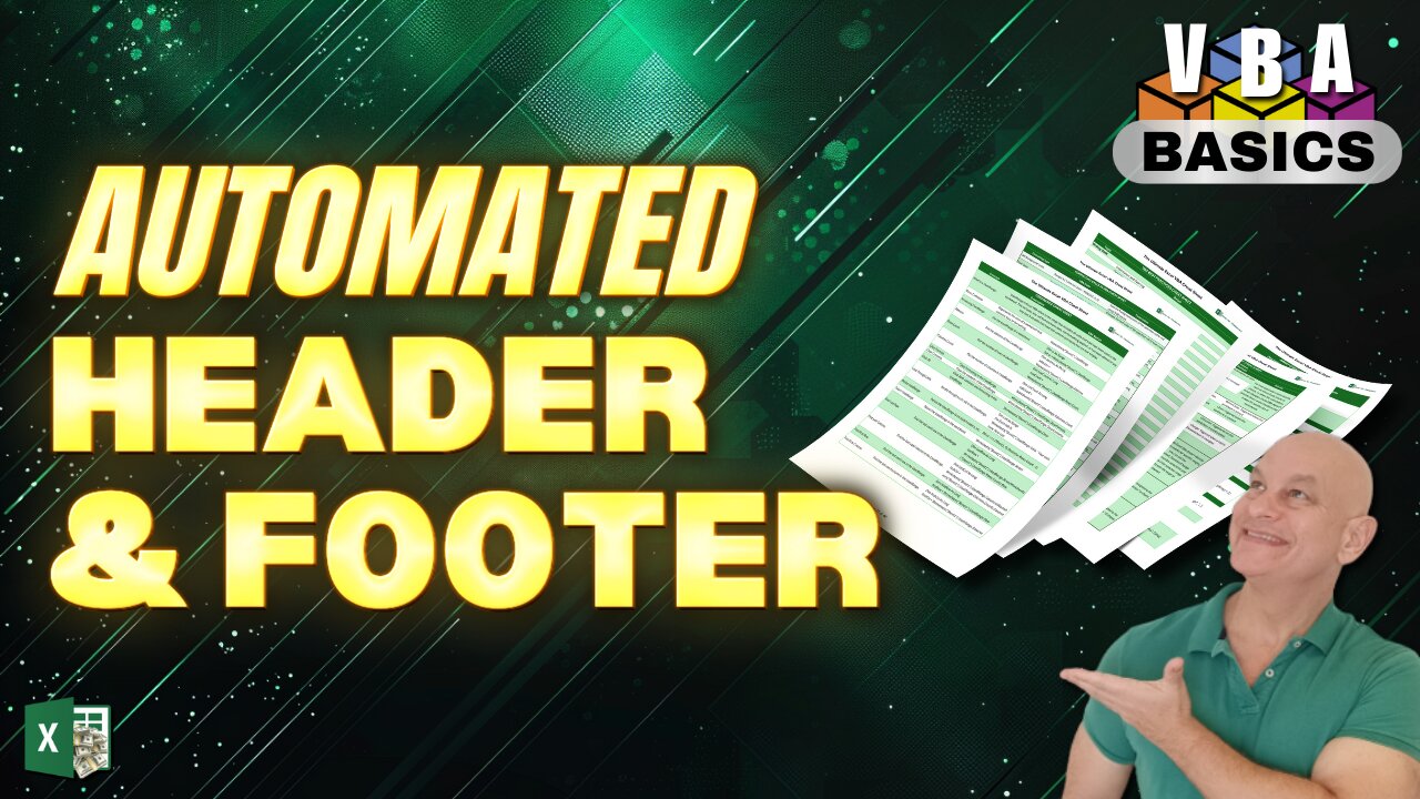 How To Automate Headers And Footers In Excel With Vba