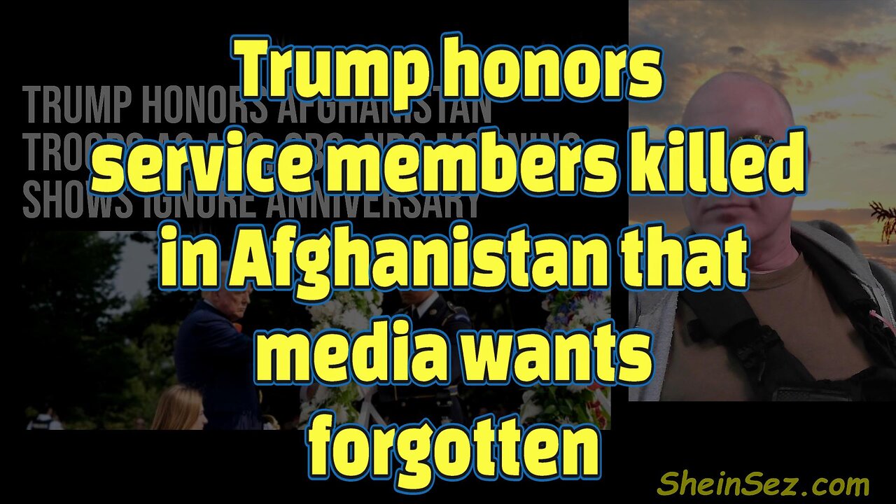 Trump honors service members killed in Afghanistan that media wants ...