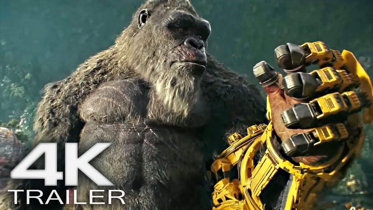 GODZILLA x KONG Trailer (2024) The New Empire Movie 4K LATEST UPDATE ...