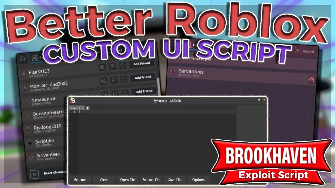 Better Roblox UI Overhaul Script [FREE]