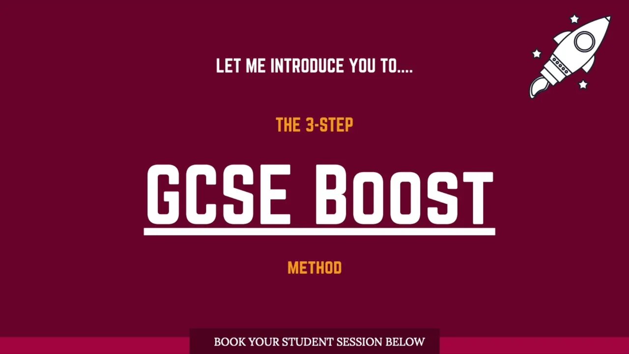 GCSE Maths Boost Method Training
