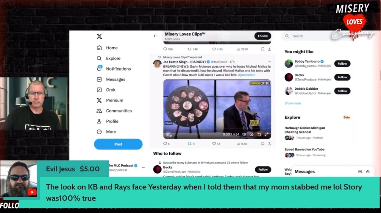MLC: Gavin McInnes on firing Garrett during Compound Censored “merger ...