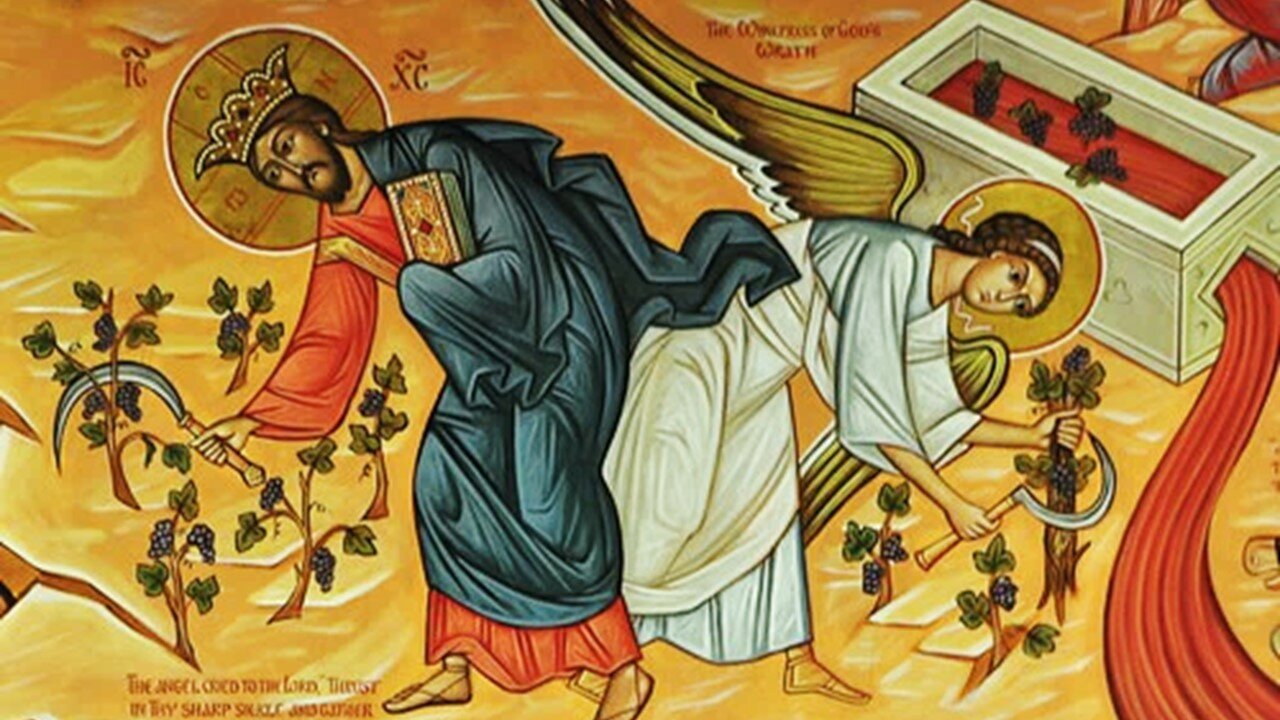 Christ Is Coming With A Golden Crown & Sharp Sickle (Rev. 14:14)