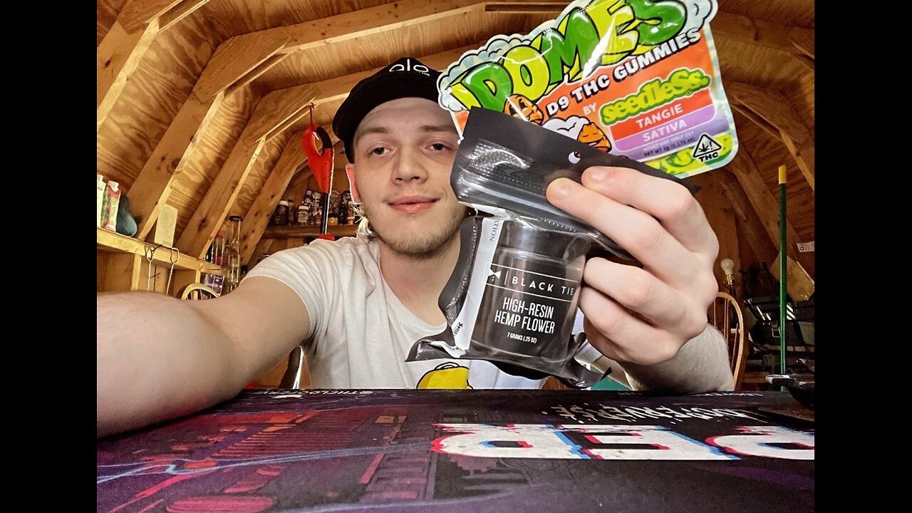 Reviewing Black Tie Standard Fruity Loops THCA High resin Hemp Flower ...