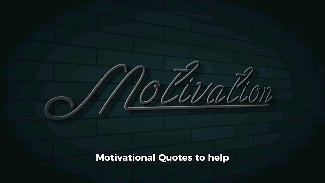 Motivational Quotes!