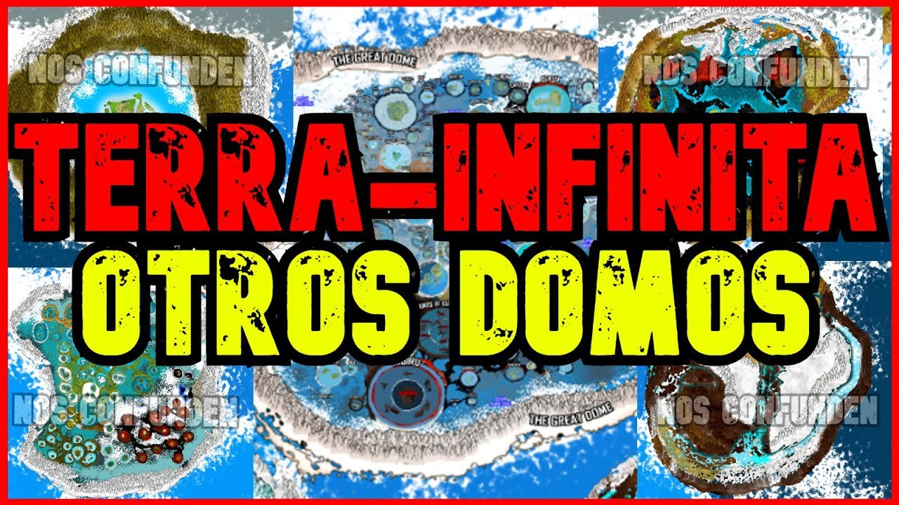 Nos Confunden Terra Infinita : Mappa TERRA-INFINITA altre cupole