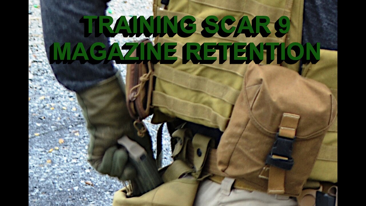TRAINING SCAR 9 RETAINING MAGAZINES