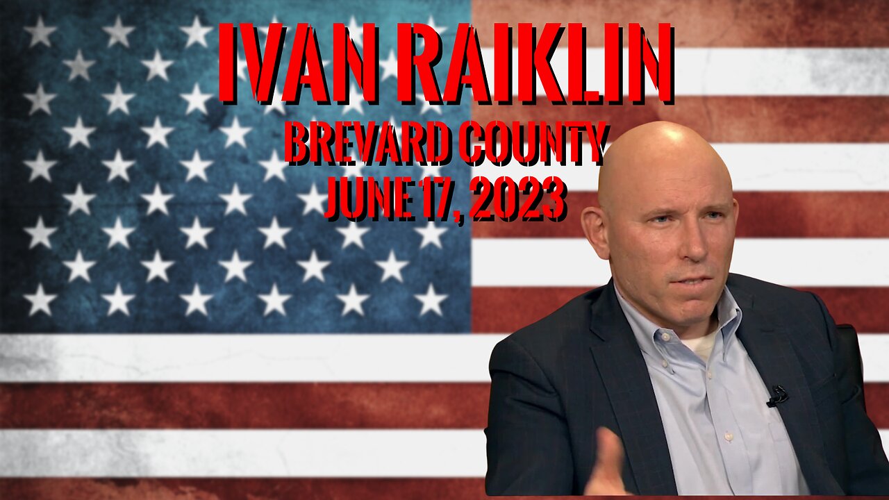 Ivan Raiklin Dropping Bombs at the Brevard County Republican Lincoln ...