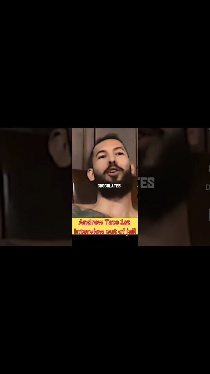 Andrew Tate 1st Interview out of jail! #andrewtate #tatespeech # ...
