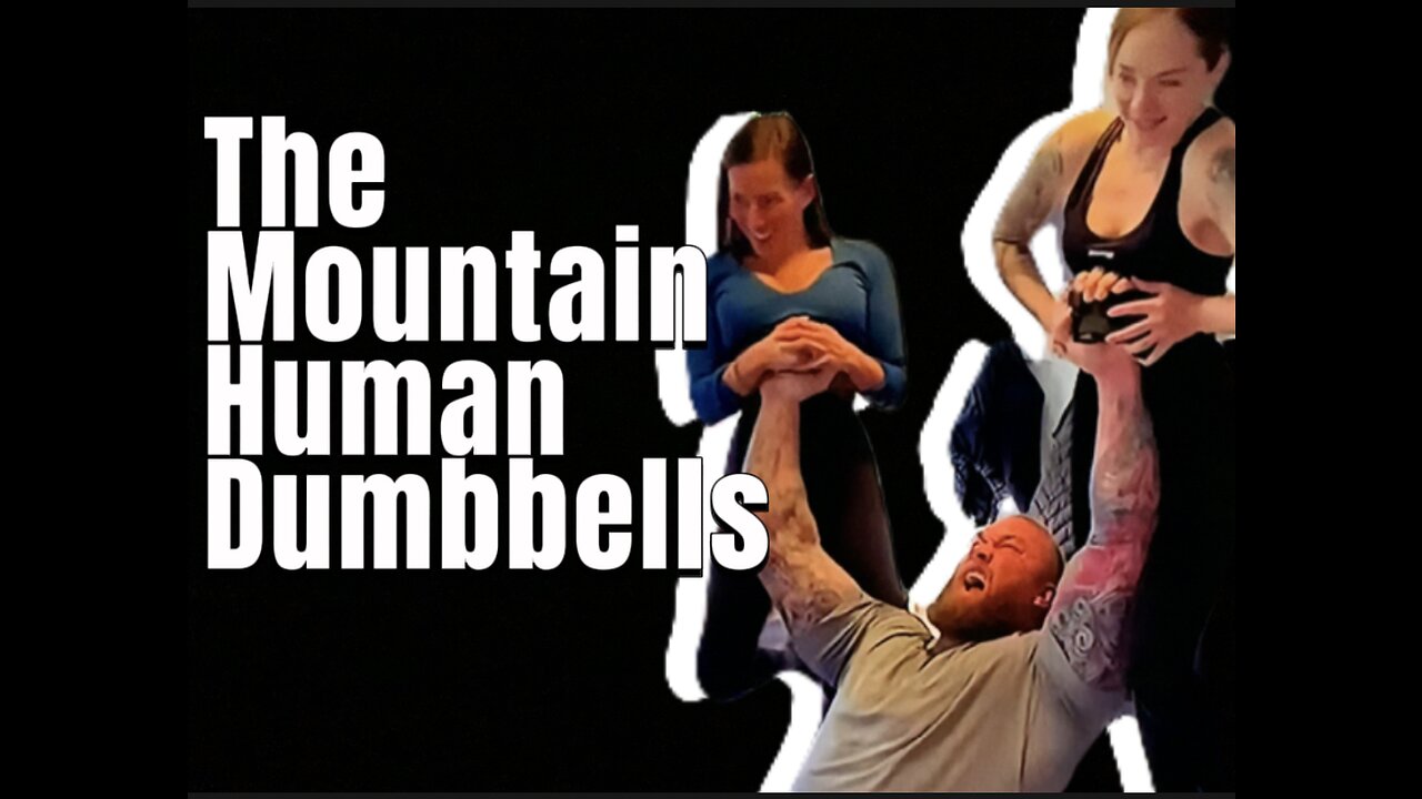 The Mountain Human Dumbbells #gym #themountain #gymmotivation # ...