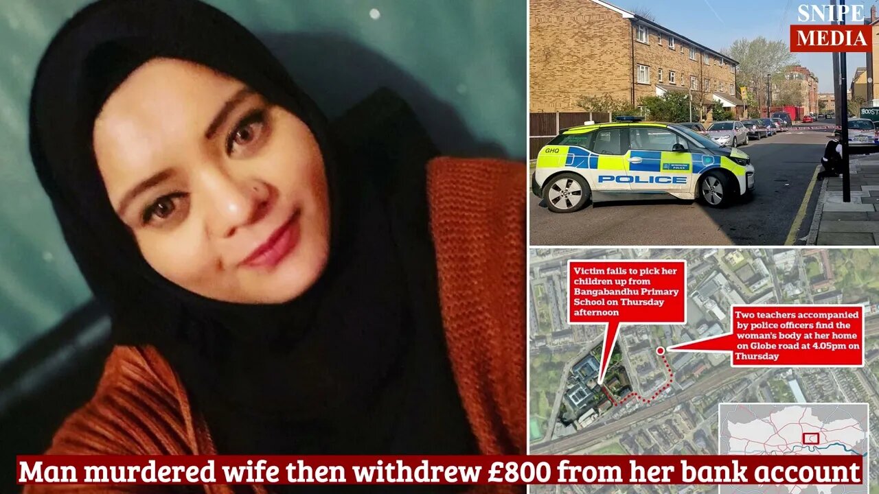 East London man murdered wife then withdrew £800 from her bank account ...