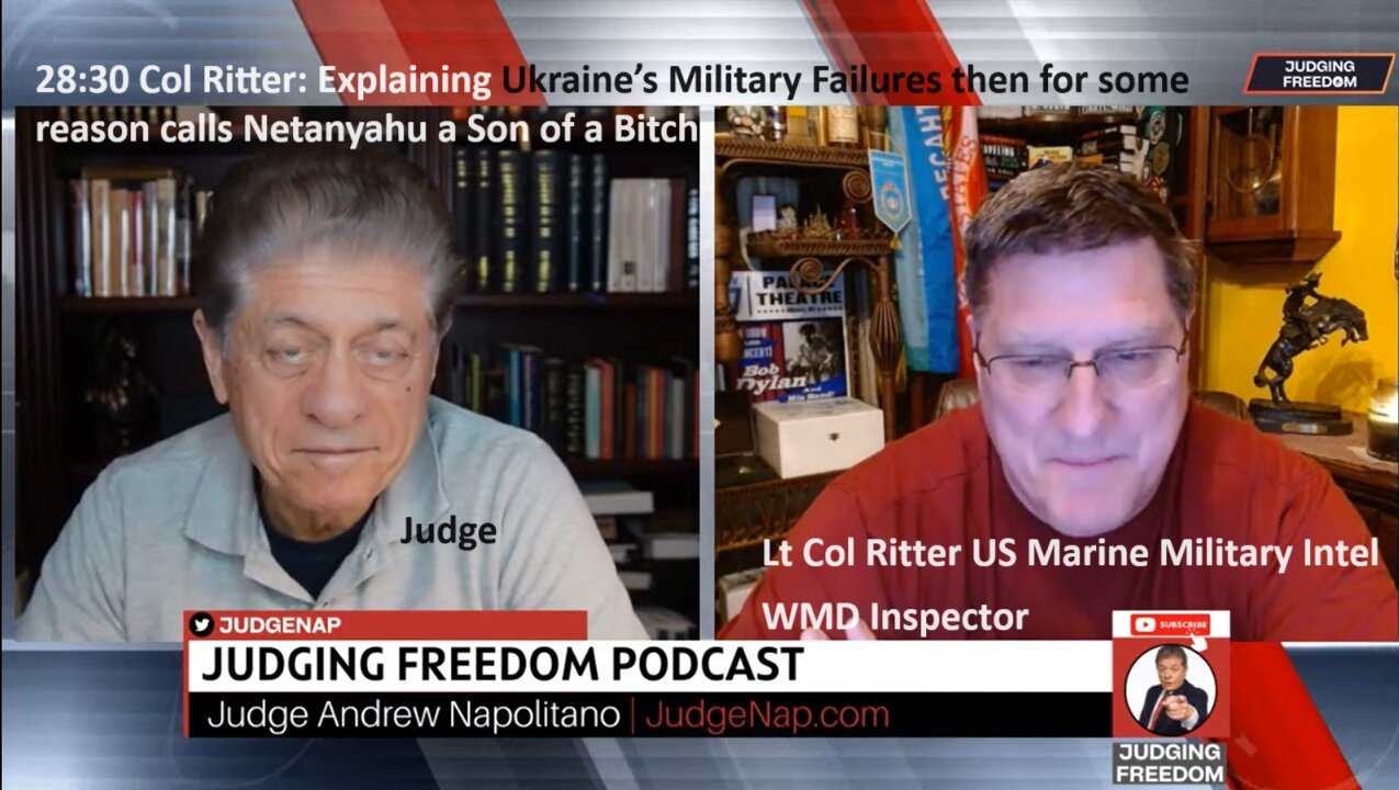 w/Lt Col Ritter: Explaining Ukraine’s Military Failures then for Some ...