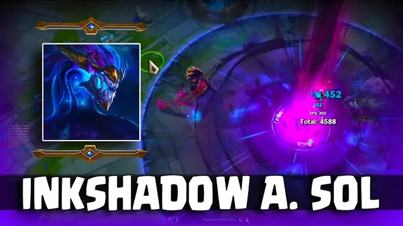 Aurelion Sol | Skin : Inkshadow 🎁 New Skin League of Legends 2023 🎁 PBE ...
