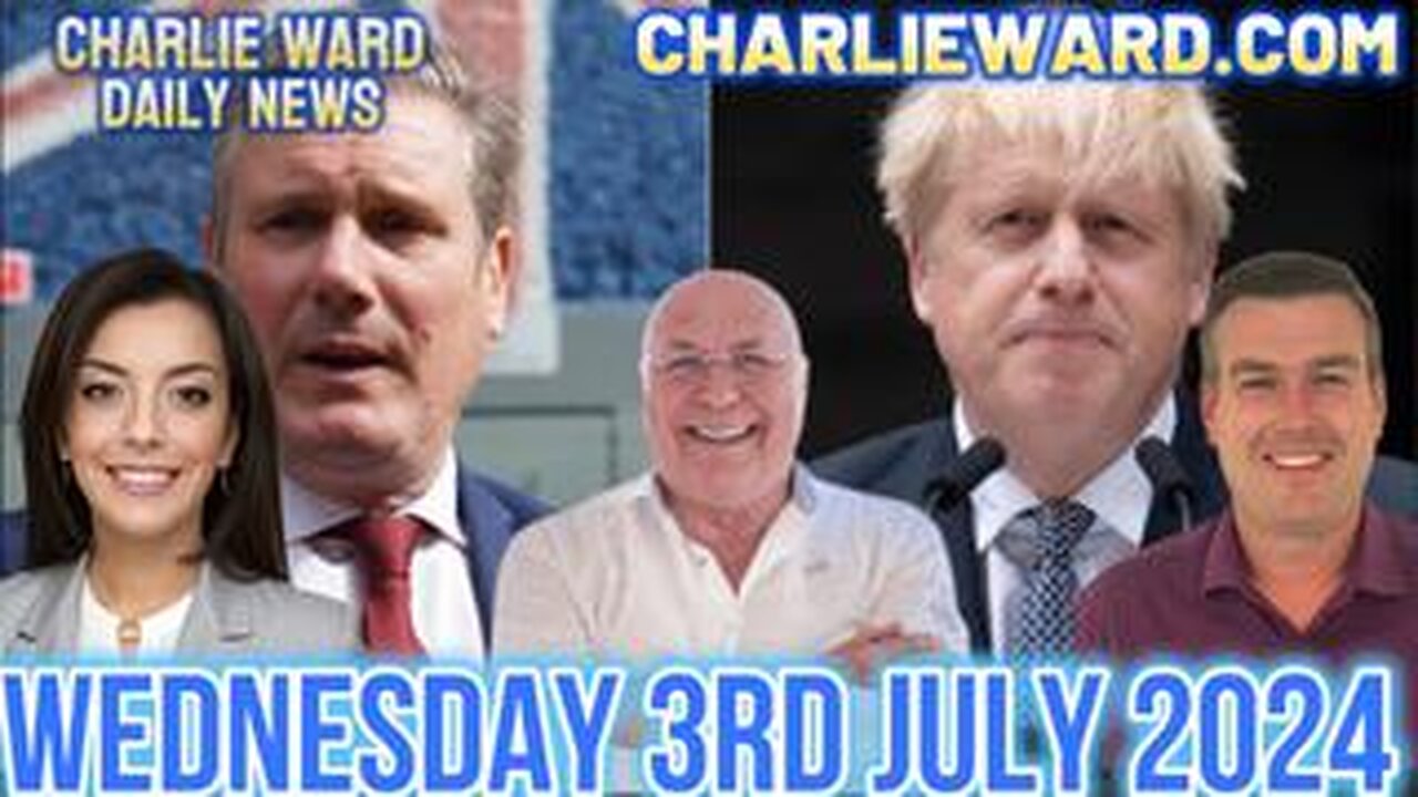 CHARLIE WARD DAILY NEWS WITH PAUL BROOKER & DREW DEMI - WEDNESDAY 3RD ...
