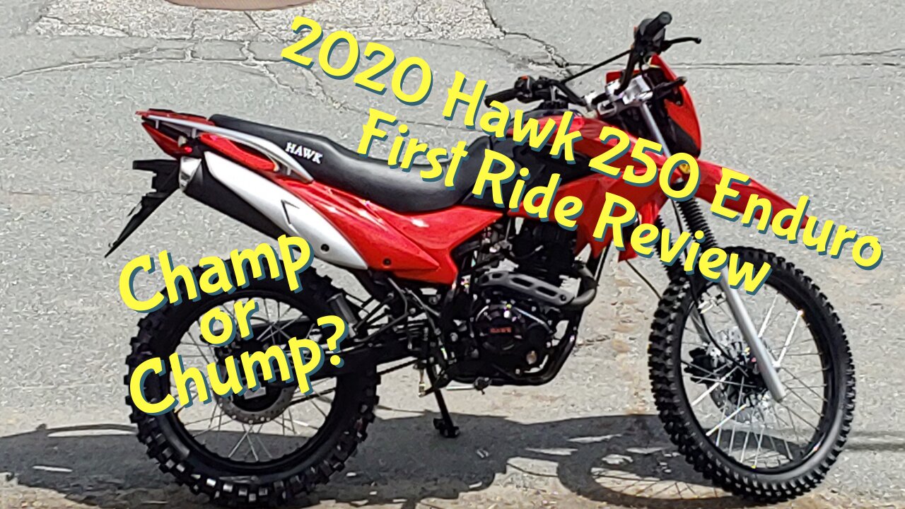 Hawk 250 Enduro Review - First Start and Ride, My Initial thoughts on ...
