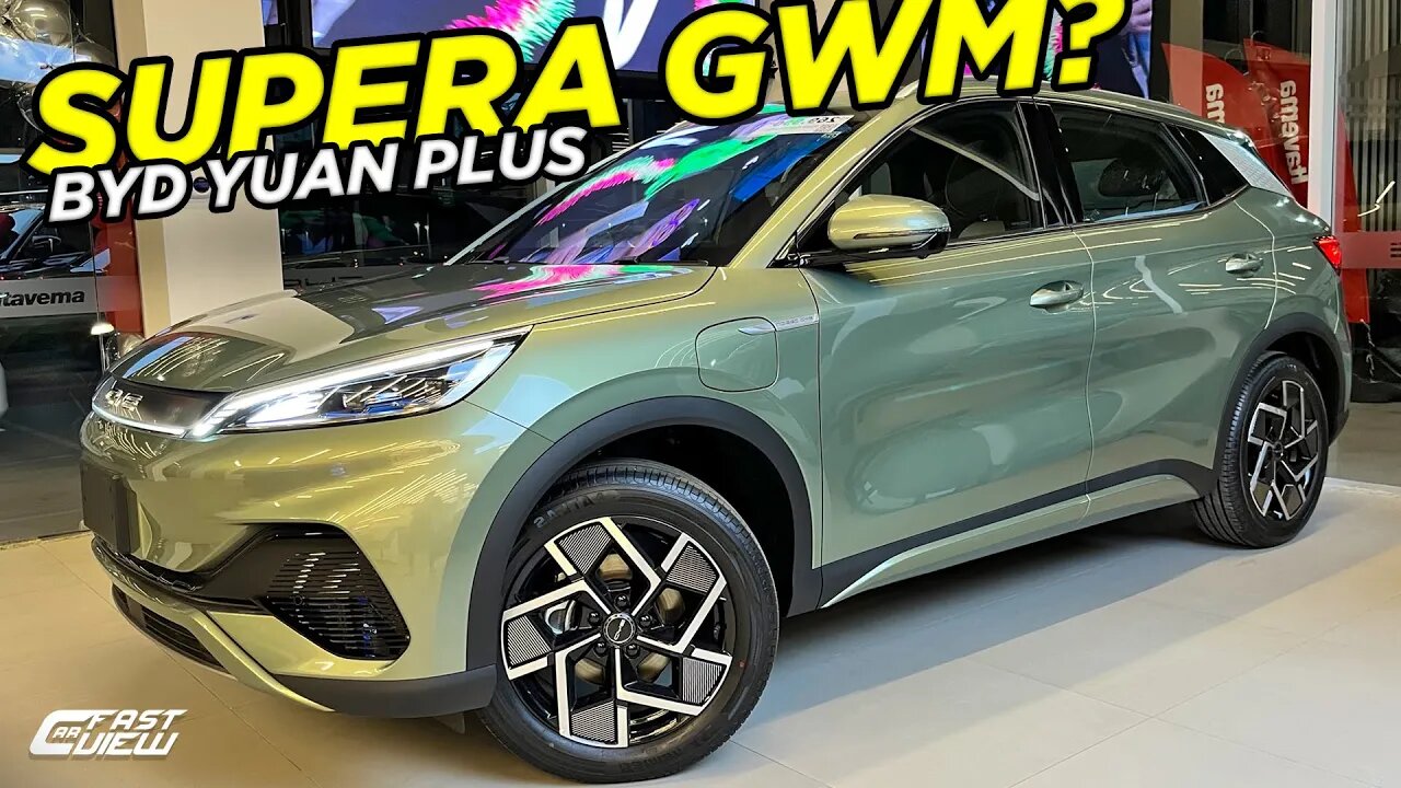 NOVO BYD YUAN PLUS EV 2023 DÁ UM BANHO NOS SUVS "TRADICIONAIS" SENDO COMPLETO, BONITO E ECONÔMICO!