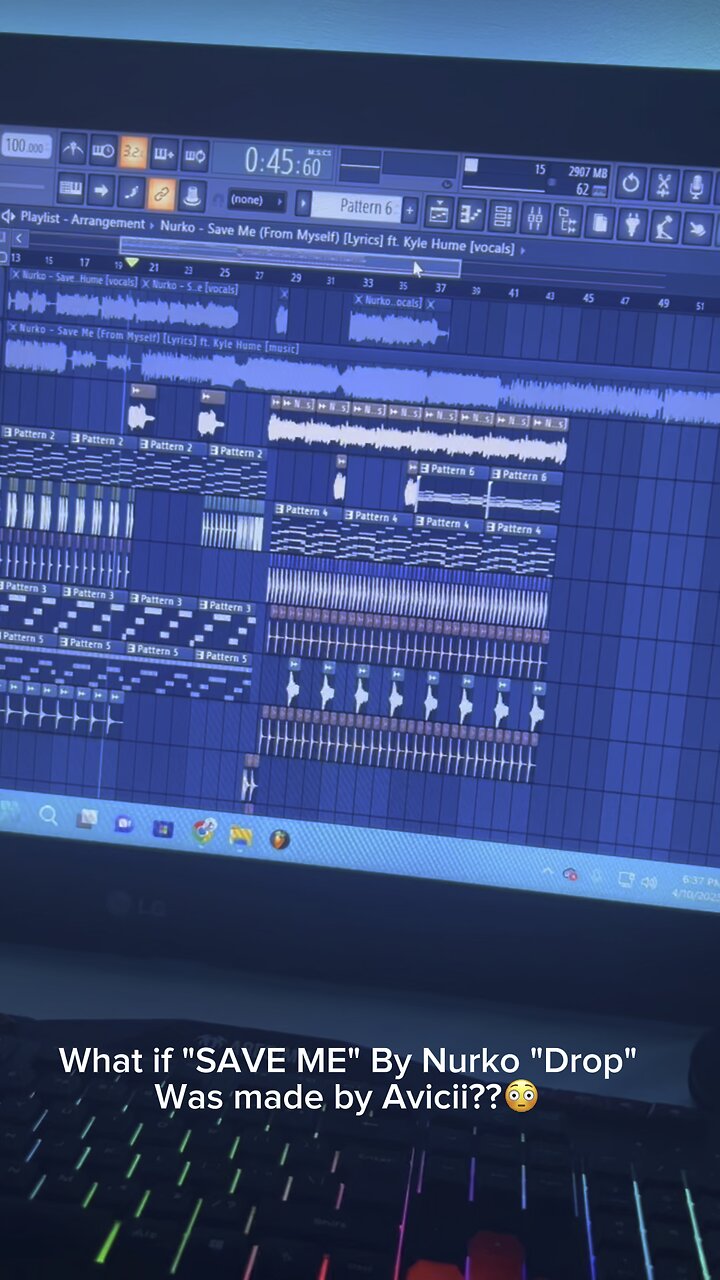 What if "SAVE ME" By NURKO and the "Drop" was made by avicii??