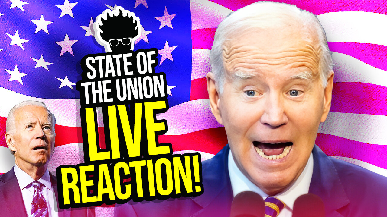 Senile Old Man to Deliver State of the Union Address! Viva Frei Live ...