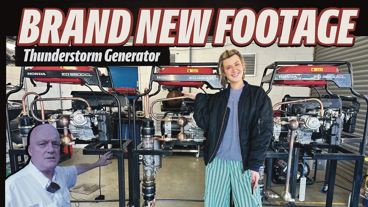 Malcolm Bendall's Thunderstorm Generator | NEW FOOTAGE & Updates + Come ...