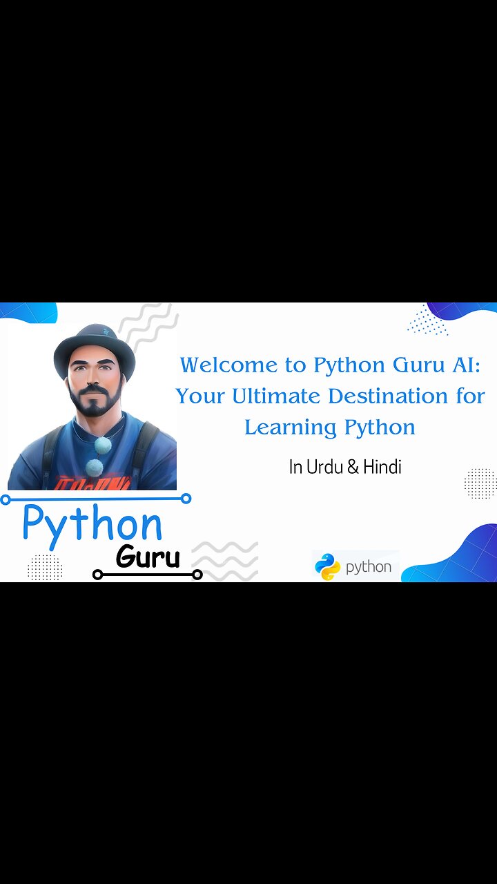 Welcome to PythonGuruAI channel. Welcoming video from AI generated image