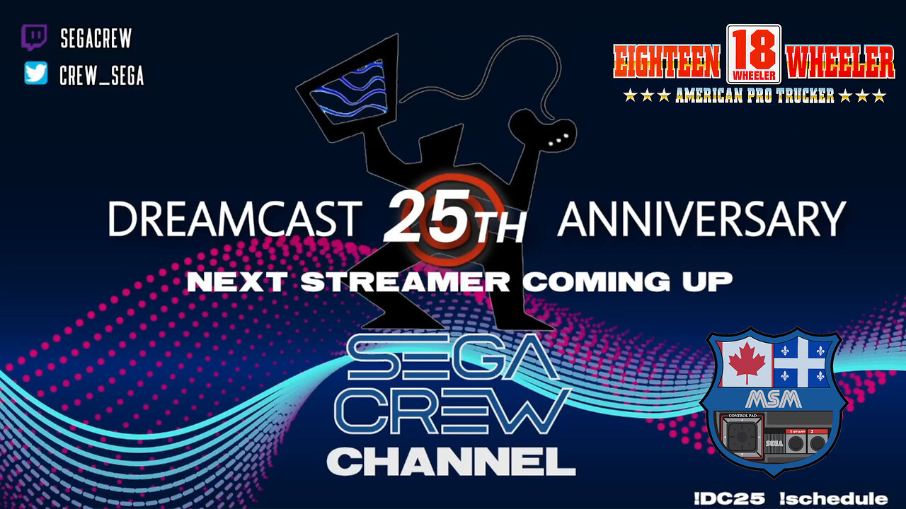 SegaCrew's Dreamcast 25th Anniversary: 18 Wheeler: American Pro Trucker ...