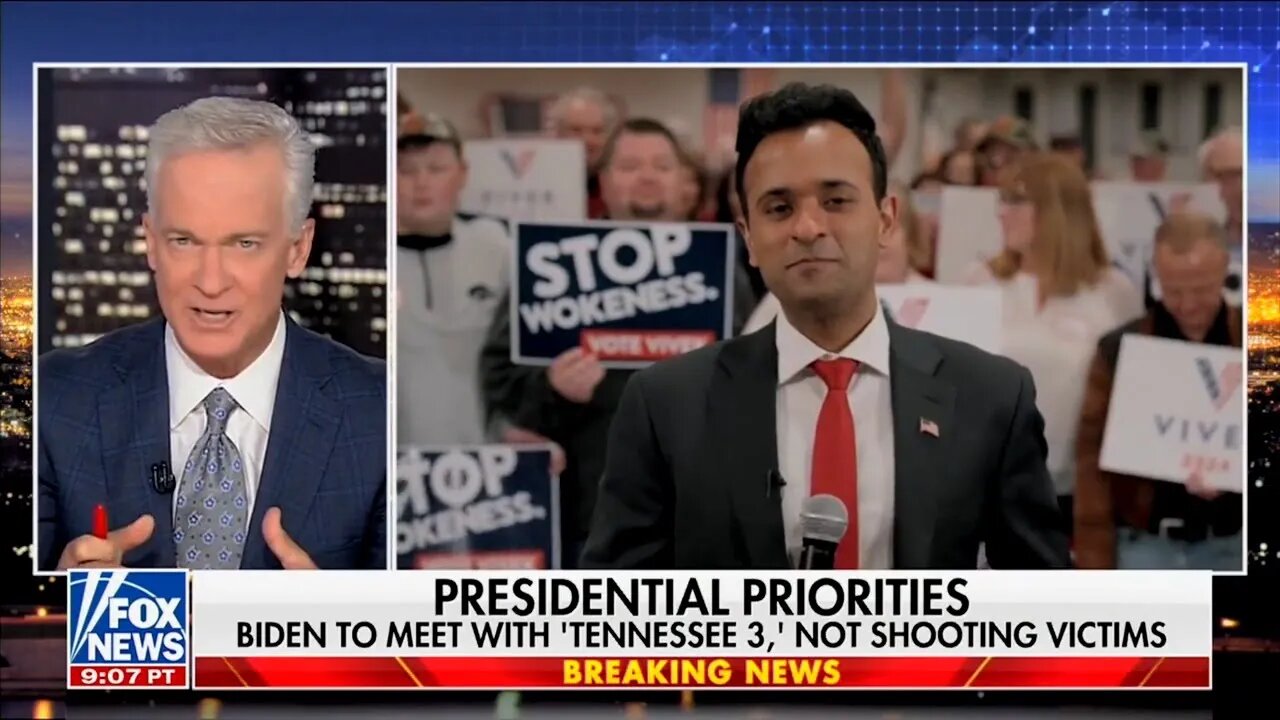 Vivek Ramaswamy takes Fox News @ Night by Storm, presenting his Vision ...