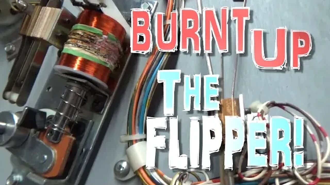 How Did This Flipper Coil BURN UP On A Bally SPACE INVADERS Pinball ...