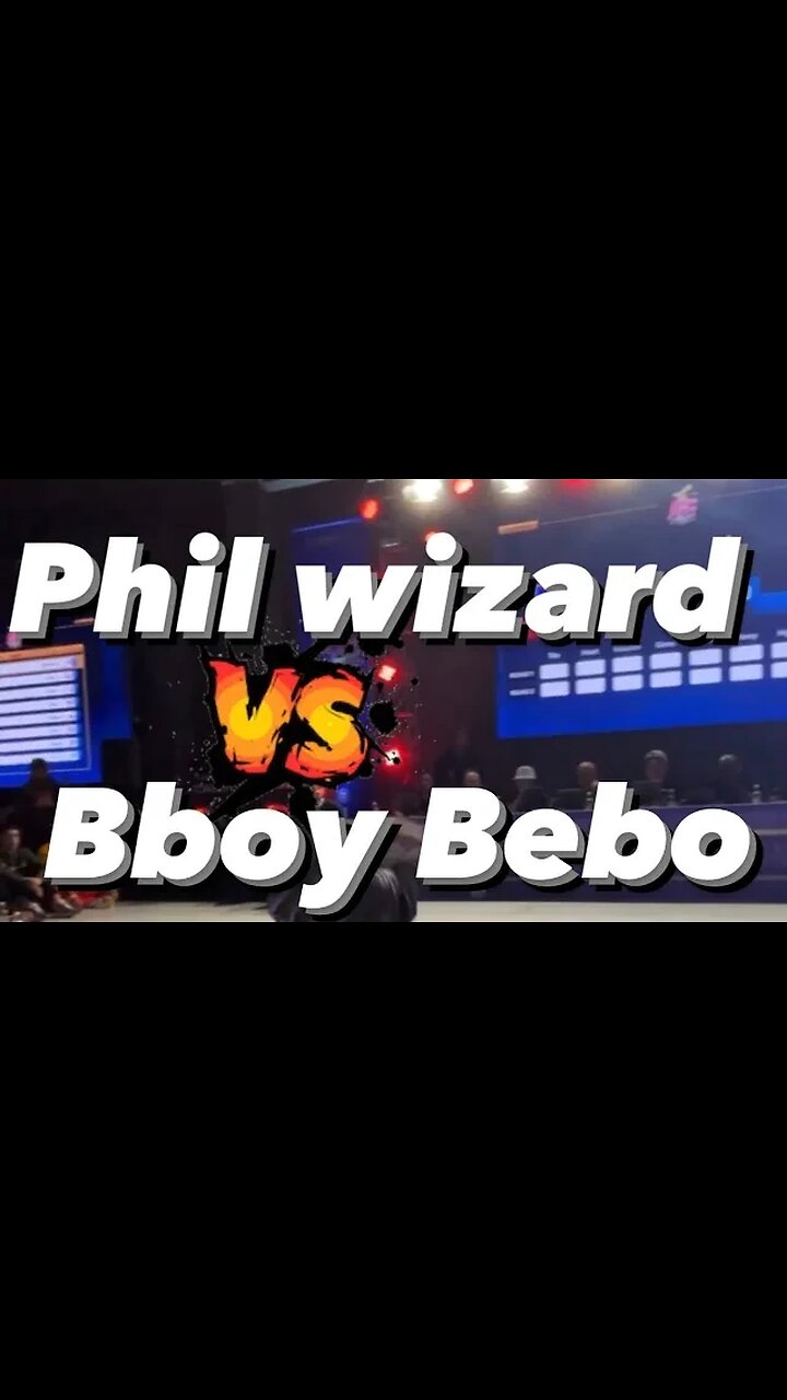 Bboy Bebo (Puerto Rico) vs Phil Wizard (canada) pan Amer champions ...