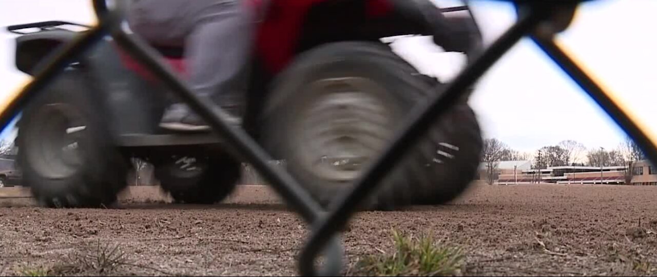 ATV joyriders tear up baseball field in southwest Detroit