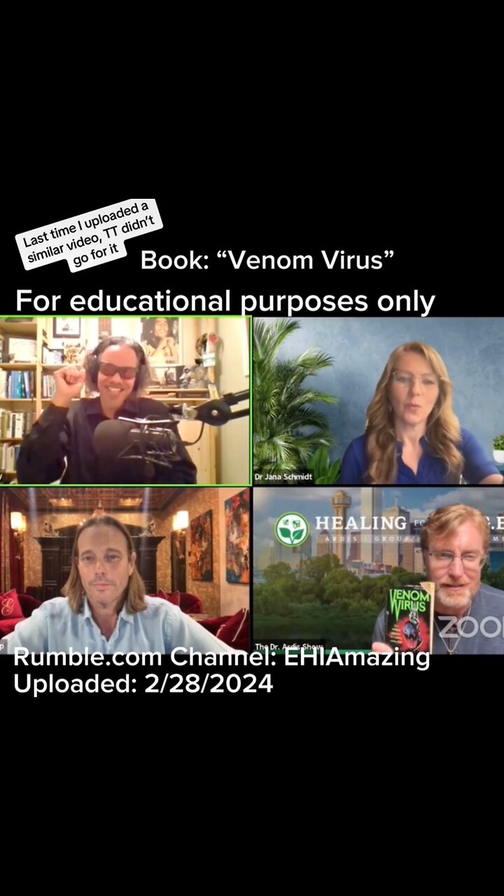 Book Review: “Venom Virus” written in 1993