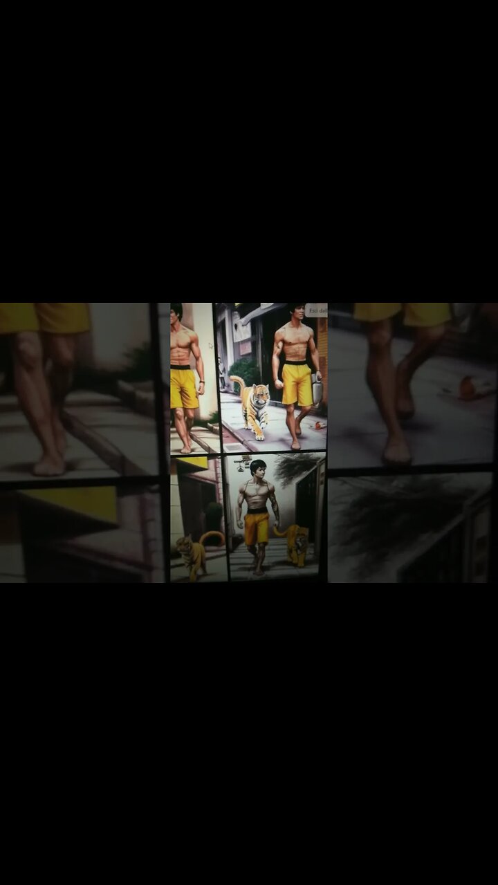 Bruce Lee by Adam Chow #brucelee #adamchow #shorts #kungfu