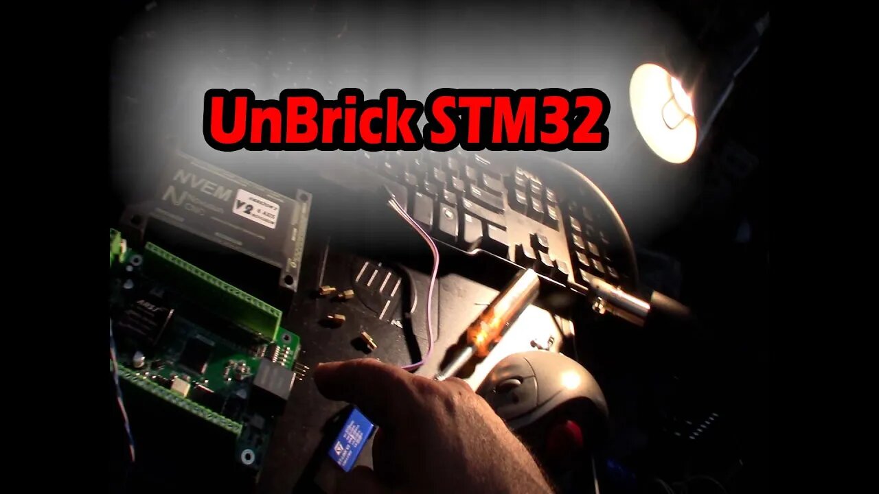 Unbrick STM32 Arm Processor using ST-Link CNC, 3D Printer, Novusun NVEM ...