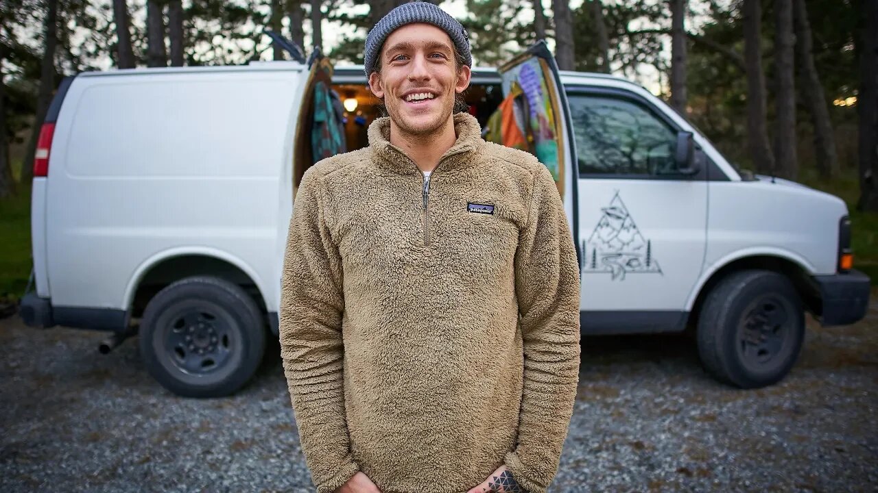 Stealth Cargo Van Conversion Tour!! - DIY Build with Simple Full ...