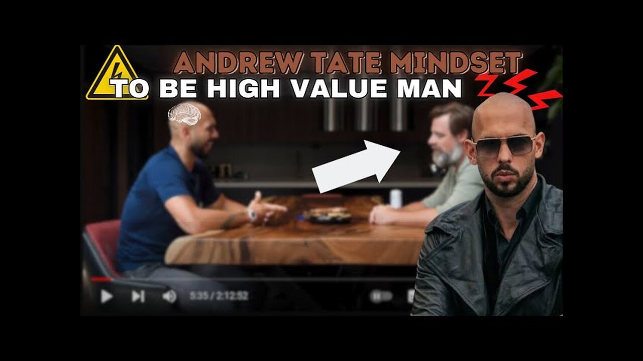 Andrew Tate MINDSET vs Therapist Motivational Speech (Andrew Tate ...