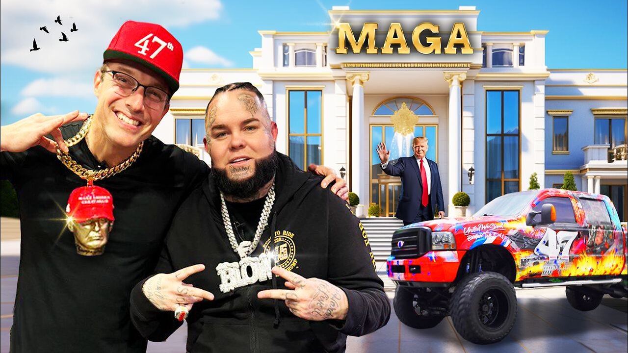 Inside MAGA-Rappers DRIP Kingdom: $1,000,000 Trump Rolls-Royce ...