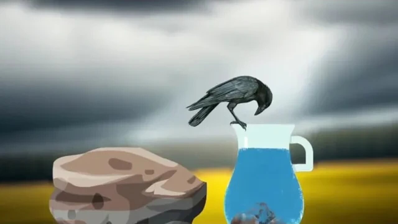 Thirsty Crow Story in English | Smart Crow's Quest | A Tale of ...