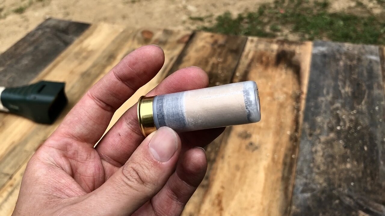 How Does Federals 12 Gauge Top Gun Paper Wad Do With Buckshot?